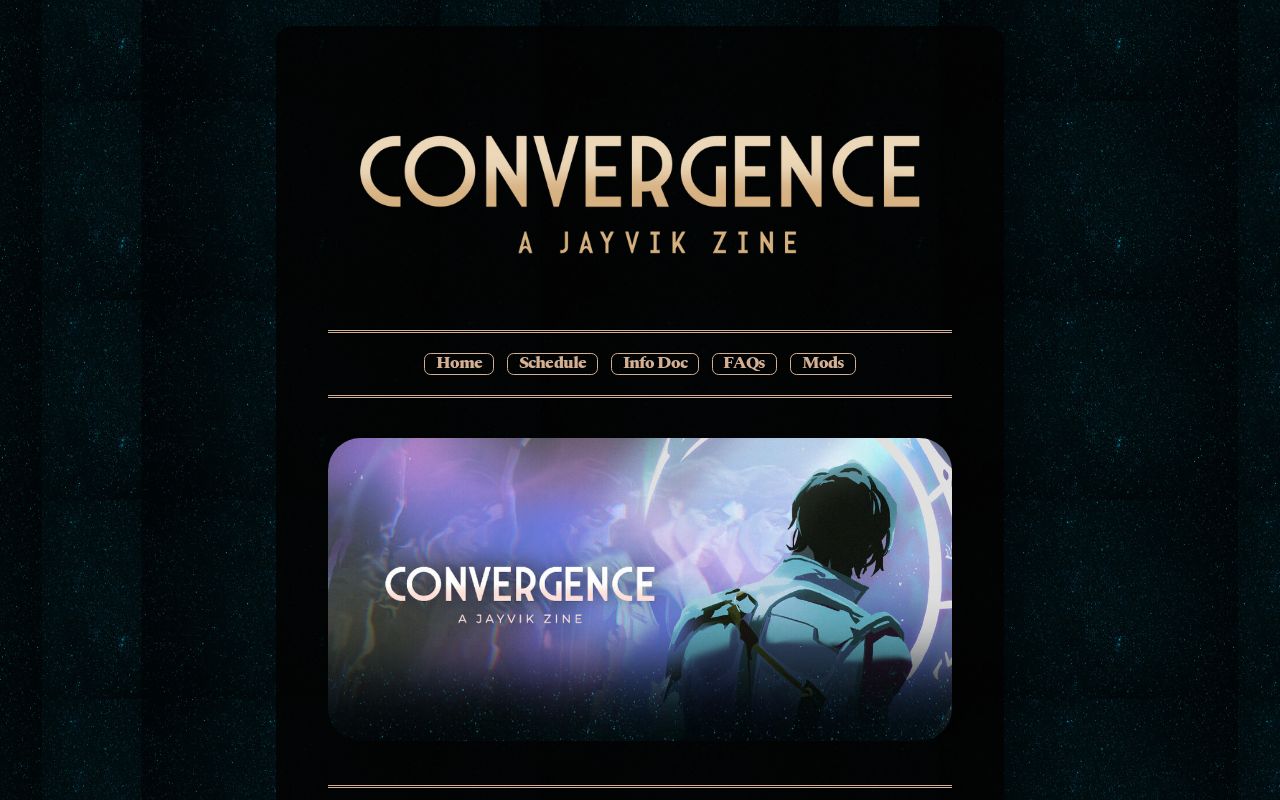 Convergence: A Jayvik Zine